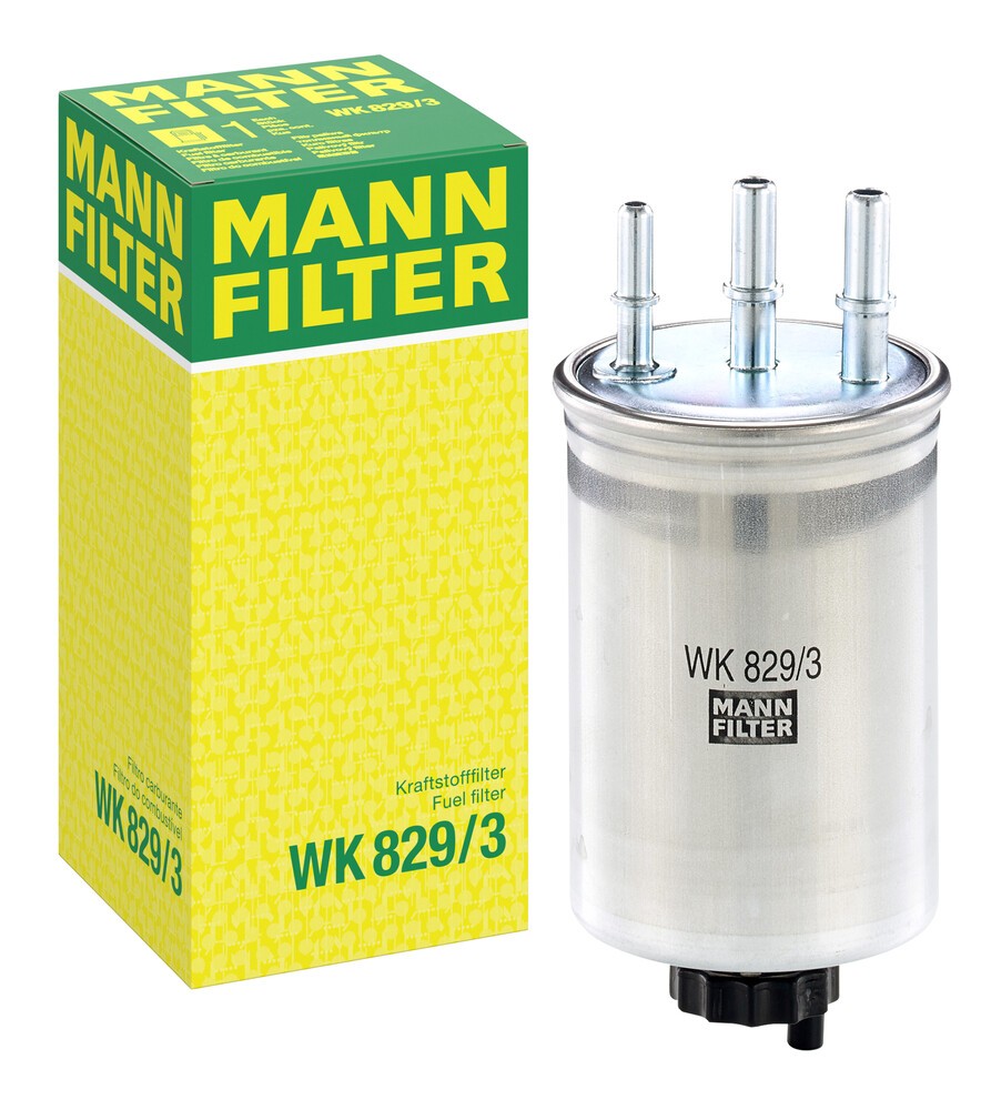 MANN-FILTER Fuel filter WK 829/3 - Reduced prices