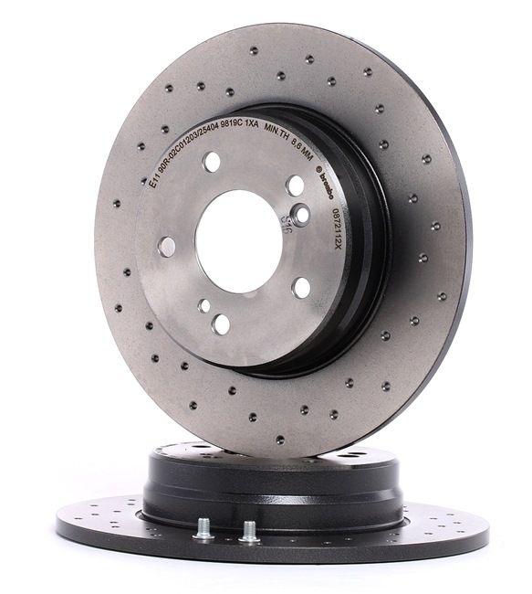 Disque de frein BREMBO XTRA LINE 08.7211.2X poinçonné, plein, Ø: 290mm ...